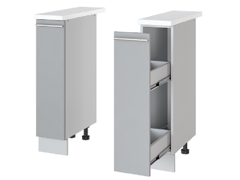 Купить Шкаф нижний бутылочница НБ 20 Фиджи в Ростове на Дону отличные цены на шкафы напольные